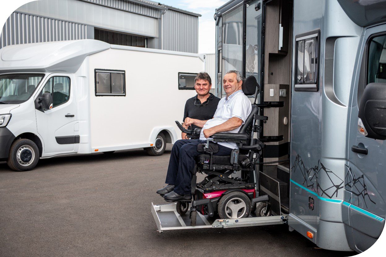 Hoddicé camping-cars et fourgons pour personnes handicapées PMR